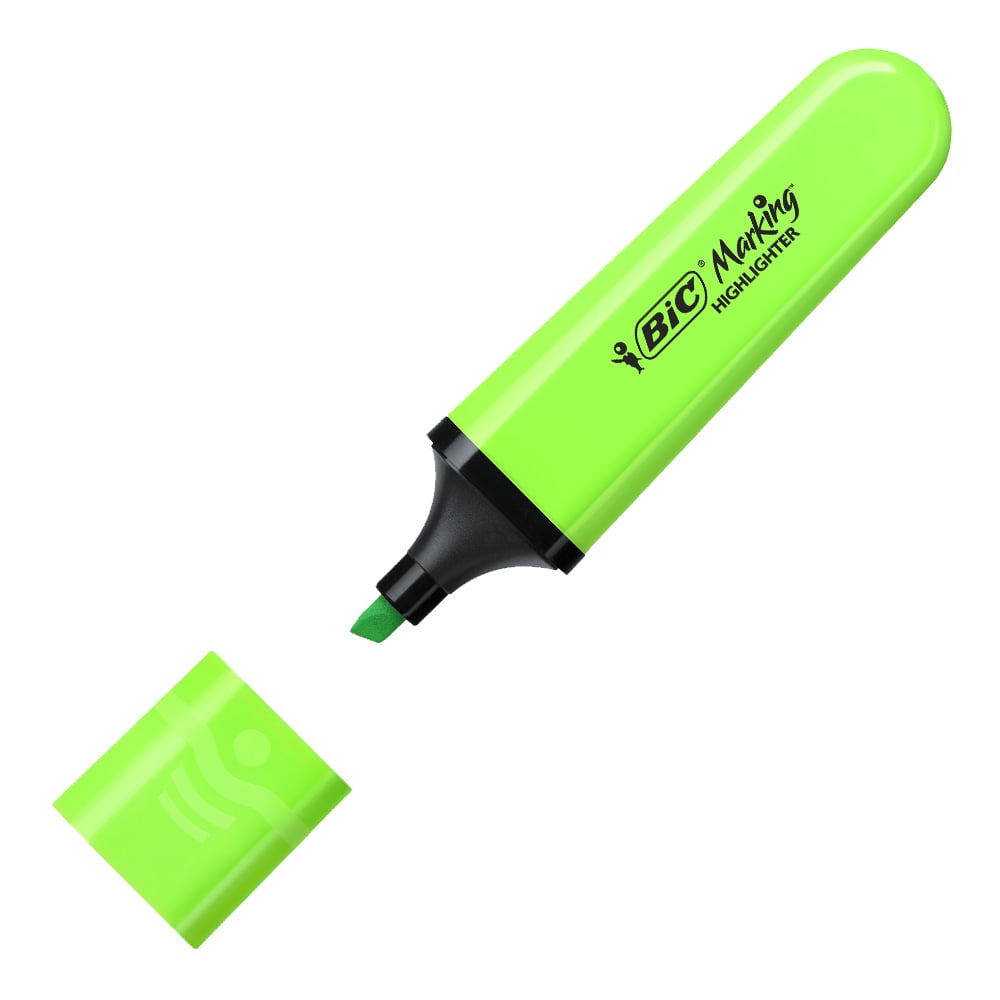 Surligneur Fluo Bic Plat Orange : Chez Rentreediscount Fournitures scolaires